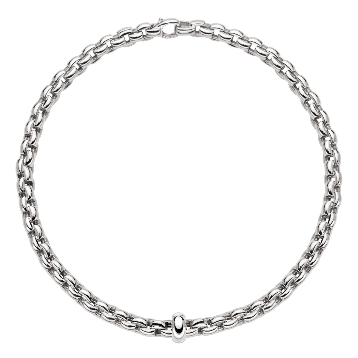 FOPE Necklace in 18K White Gold - EKA Collection – Jackson Hole Jewelry Company