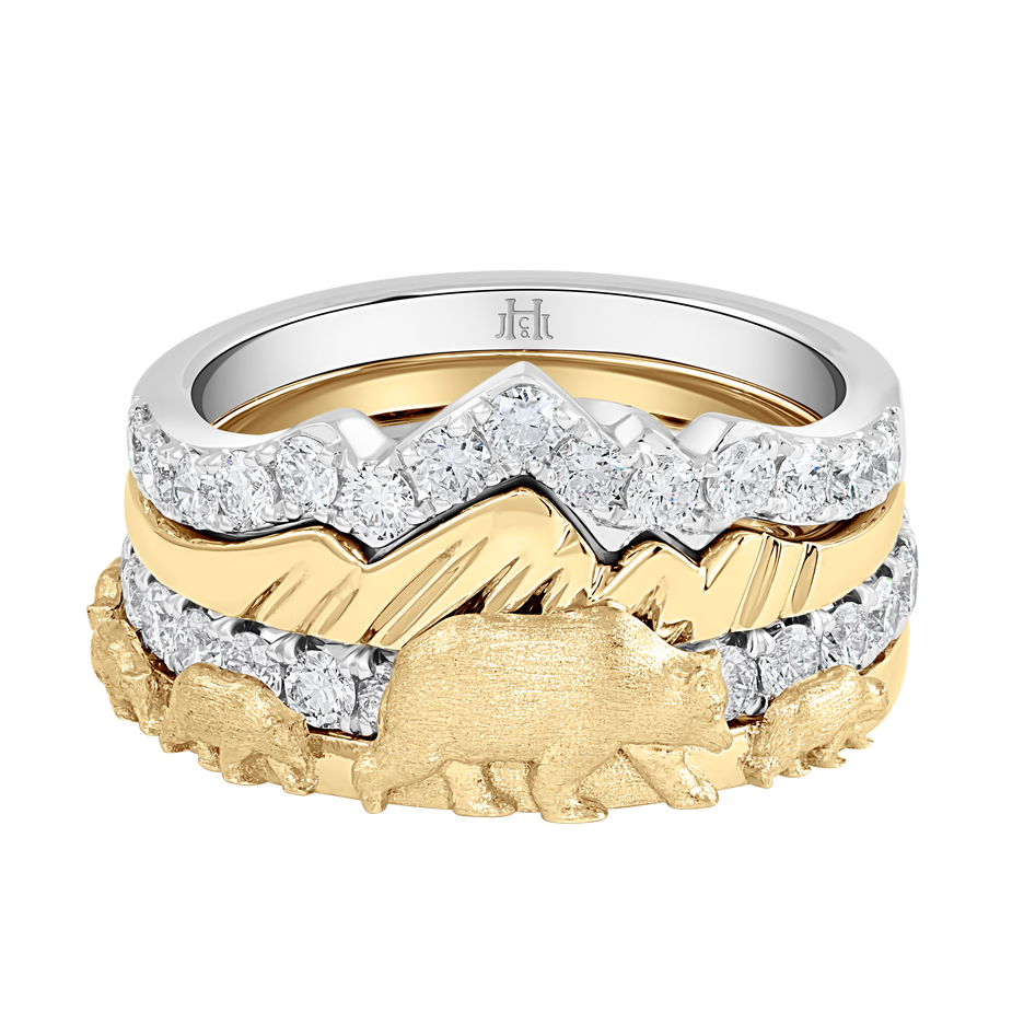 LUXE EDITION: 399 Queen of the Tetons Bear Ring – Jackson Hole Jewelry ...
