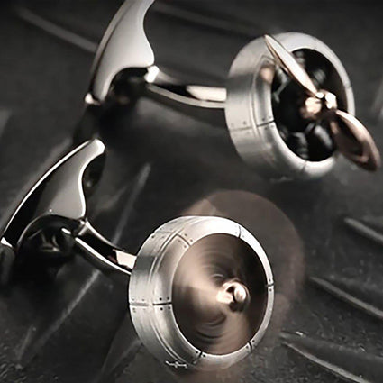 D&F Sopwith Propeller Cufflinks – Jackson Hole Jewelry Company